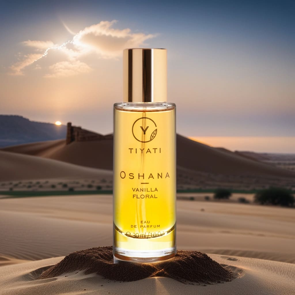 Alcohol-free vanilla floral eau de parfum | Transparent water-based ...