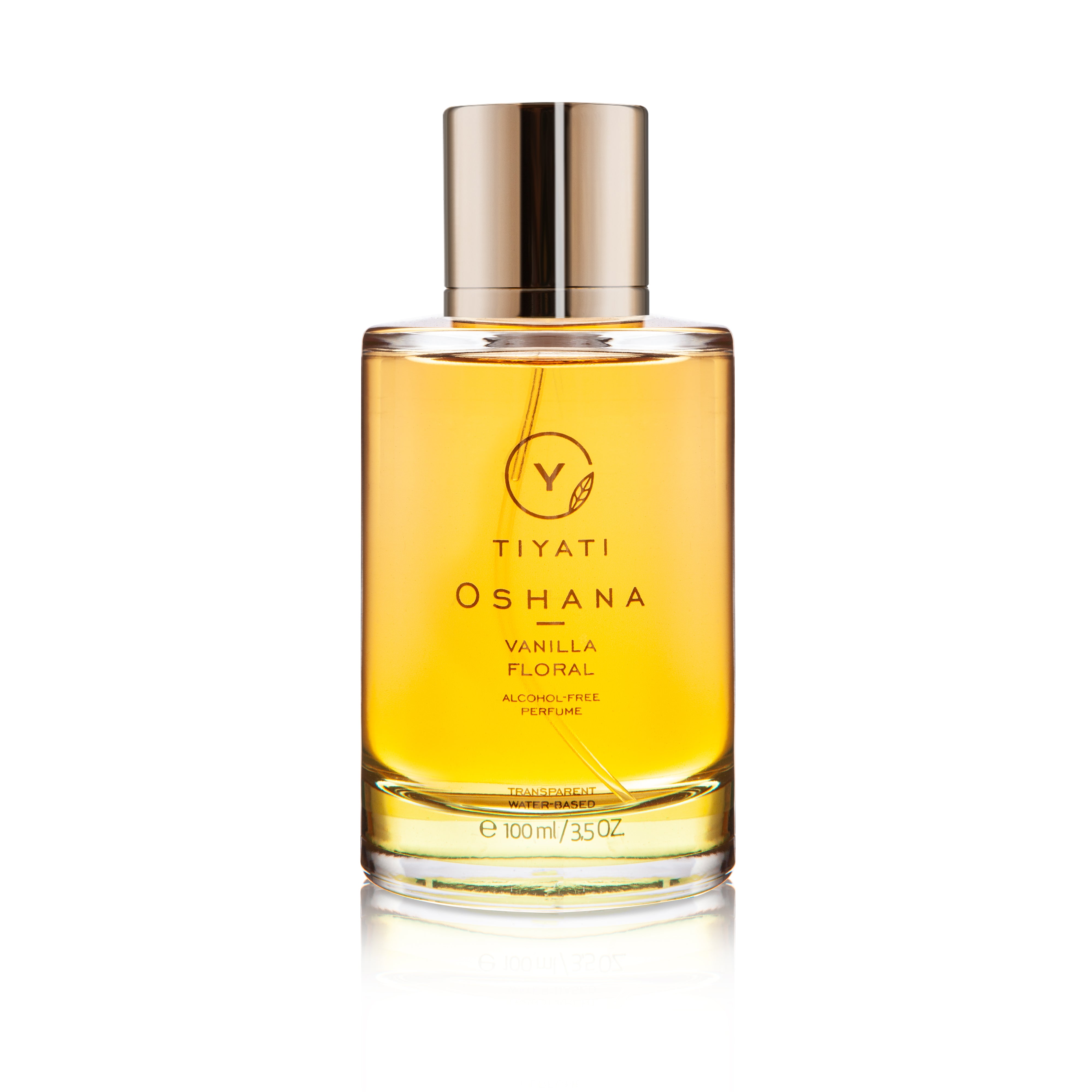 Alcohol-free vanilla floral eau de toilette | Transparent water-based ...